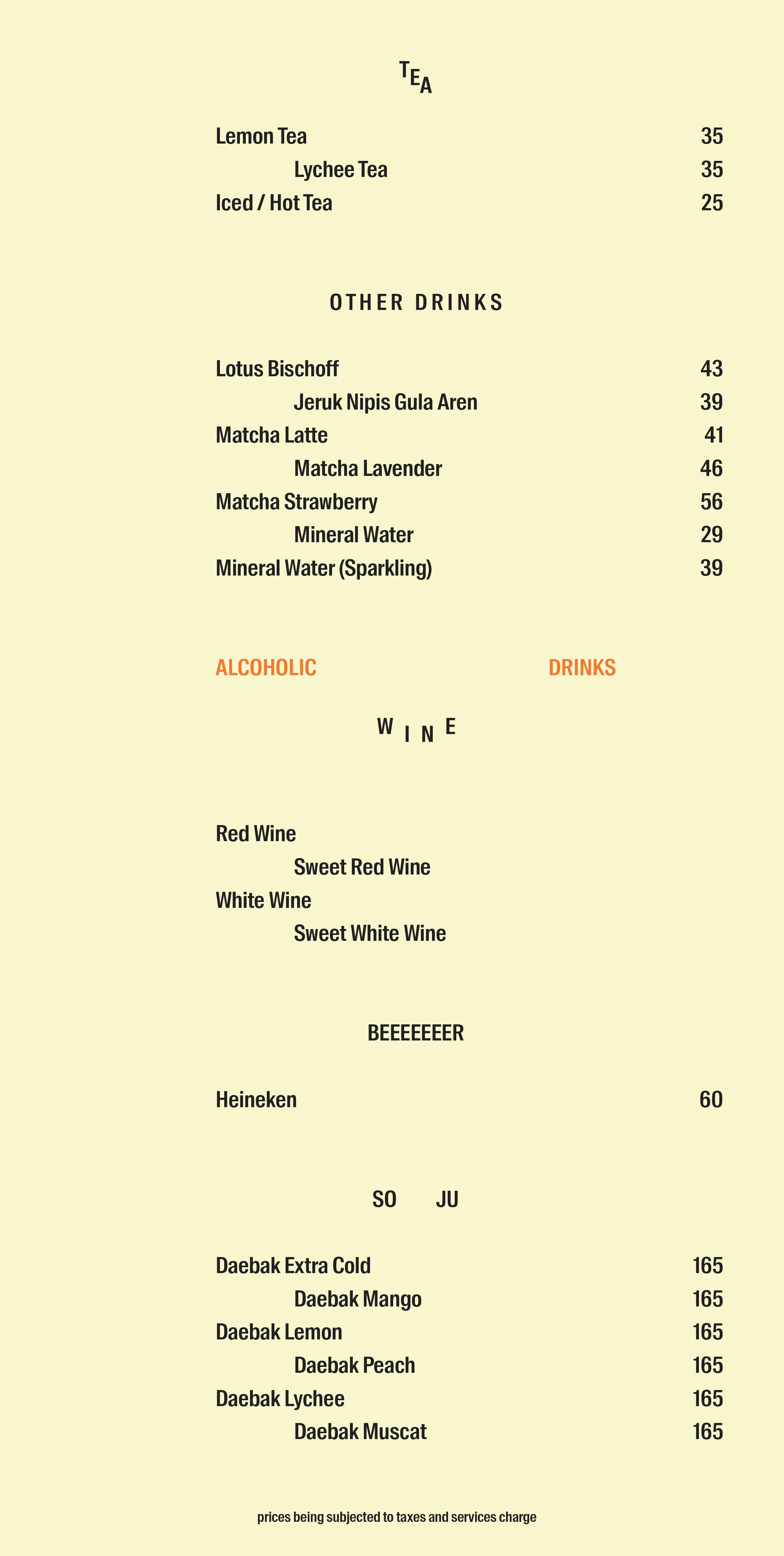 Daily Affair | Restaurant